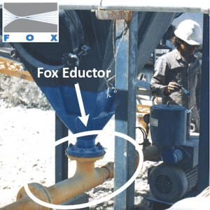 Fox Eductors Conveying from Dust Collectors
